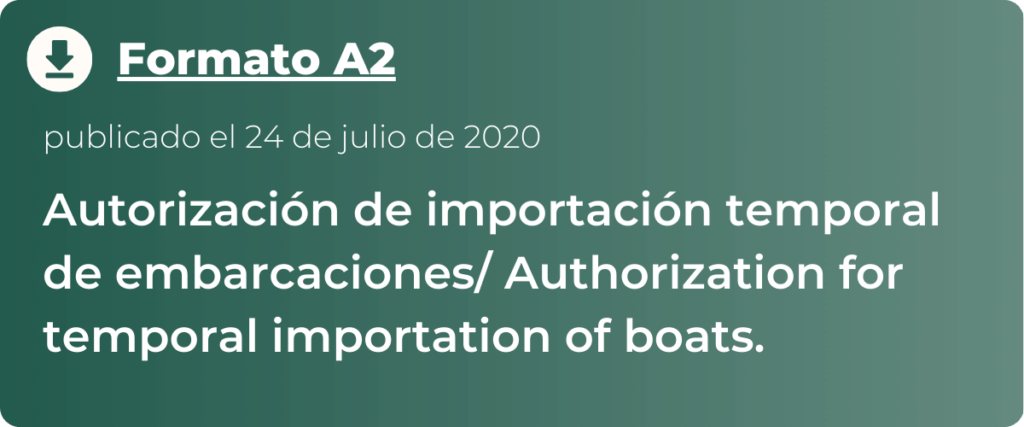 Formatos Oficiales y Modelos en Materia de Comercio Exterior - ANAM ...